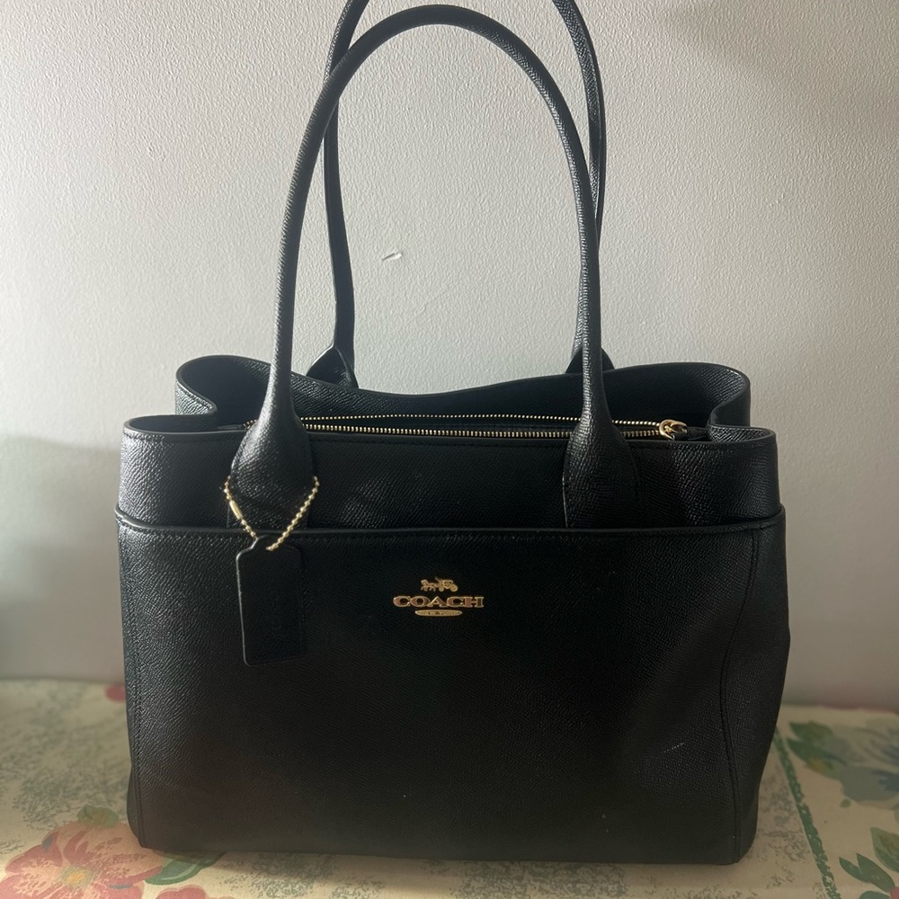 Coach Casey Tote Black - Gem